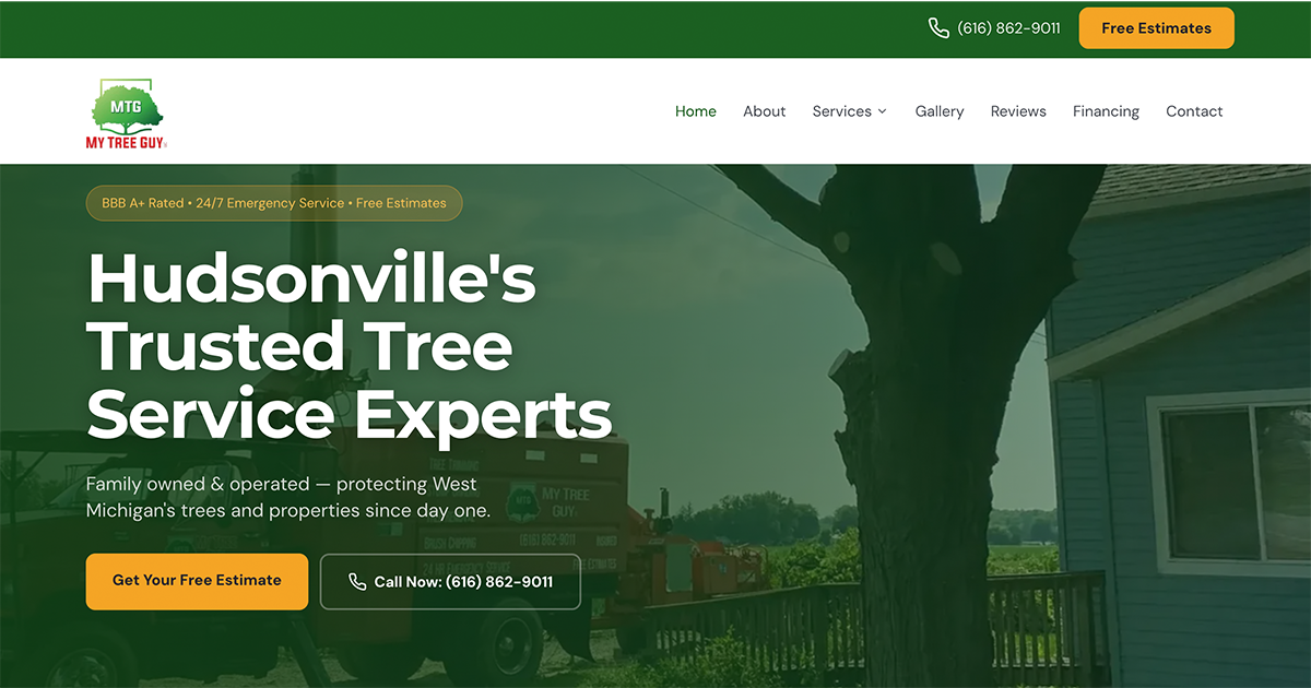 My Tree Guy LLC | Tree Service in Hudsonville & West Michigan